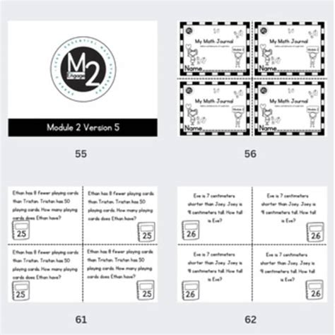 2nd Grade Module 2 Application Problems Worksheets Set 4 Engageny