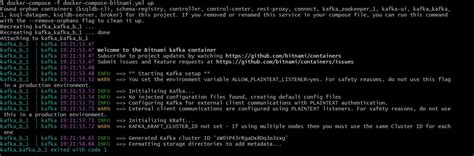 使用docker和bitnami镜像快速搭建本地kafka环境 Ilovetech