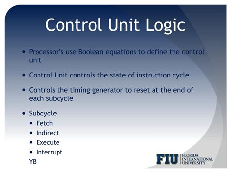 Ppt Chapter 16 Control Unit Operation Powerpoint Presentation Free