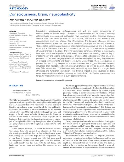 Pdf The Immediate And Chronic Influence Of Spatio Temporal Metaphors