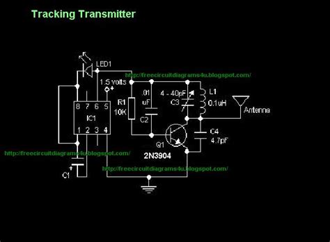 Free Circuit Diagrams 4u Tracking Transmitter
