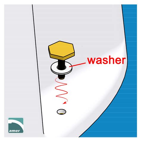 Metal And Plastic Toilet Bolt And Cap Set