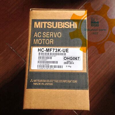 Mitsubishi Ac Servo Motor Hc Mf73k Ue New In Box Expedited Ship 1pcs Ebay