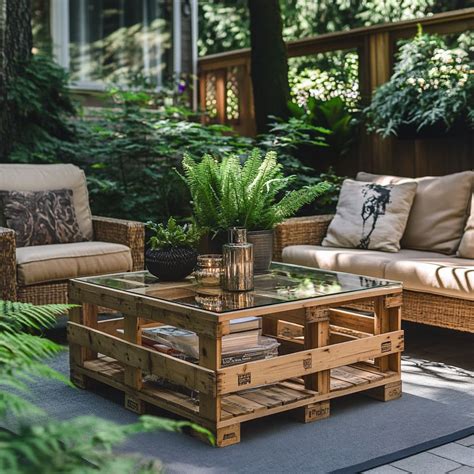 Rustic Outdoor Coffee Table Ideas