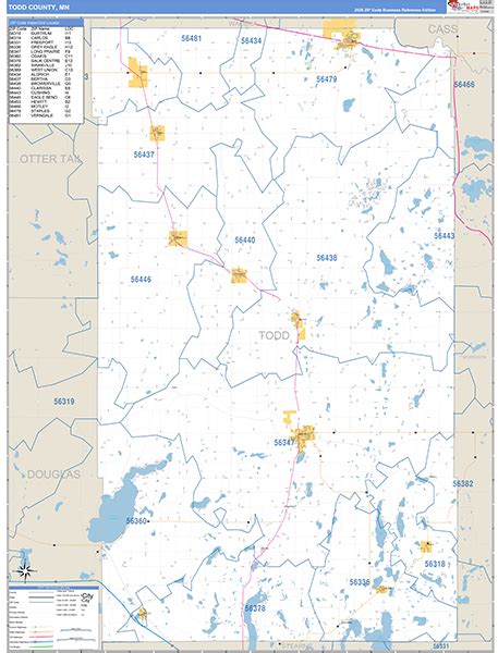 Maps Of Todd County Minnesota