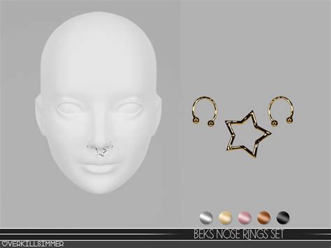 Beks Nose Rings Set