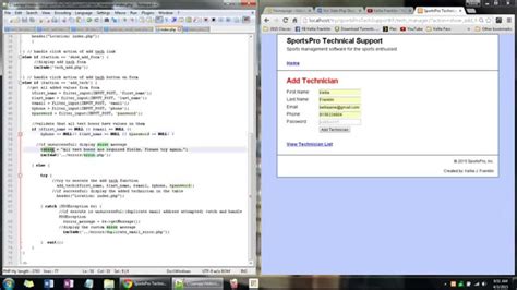 Proj 6 2 Pt 3 Double Check Validations And All Before Submitting On Sunday Youtube