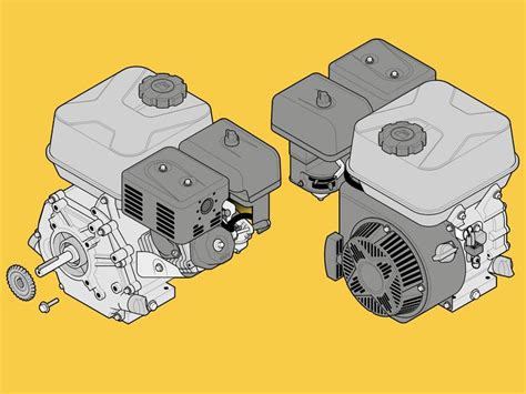 isometric engine technical illustration isometric illustration design