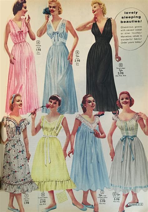 1950s Sleepwear Loungewear History And Shopping Guide