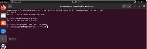 Installation Splunk Universal Forwarder Sur Linux