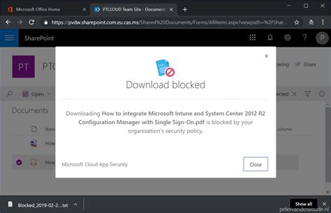 Conditional Access And Blocking Downloads All About Microsoft Intune