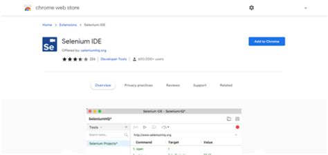 What Is Selenium Ide Installation And Features Selenium Tutorial