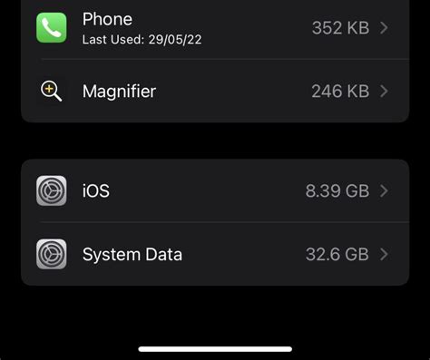 My System Data Is Taking Up Huge Space Is This Normal Anyway To Fix It R Ios
