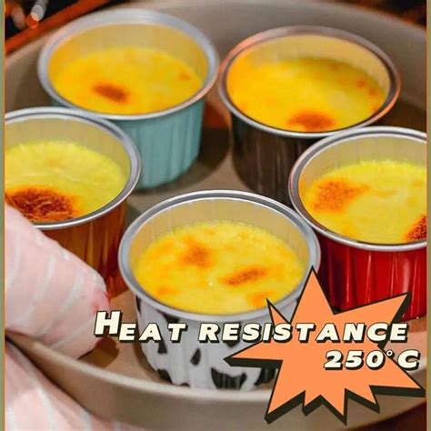 뚜껑이 있는 컵케익 컵 크리스마스 알루미늄 호일 케이크 팬 금형 하트 모양의 미니 컵케익 컵 Flan 베이킹 컵 뚜껑 포함 10 개 Aliexpress