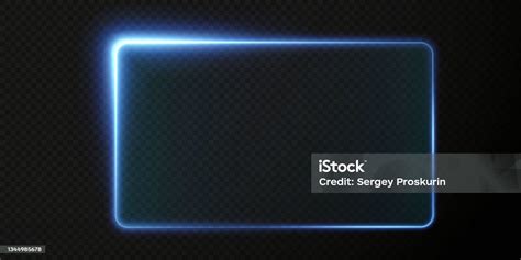 미래지향적인 허드 라이트 블루 프레임 컬렉션 기술적 배경 라이트 유리 블루 프레임 정사각형 타원형 직사각형 원 Hud Png 0명에 대한 스톡 벡터 아트 및 기타 이미지
