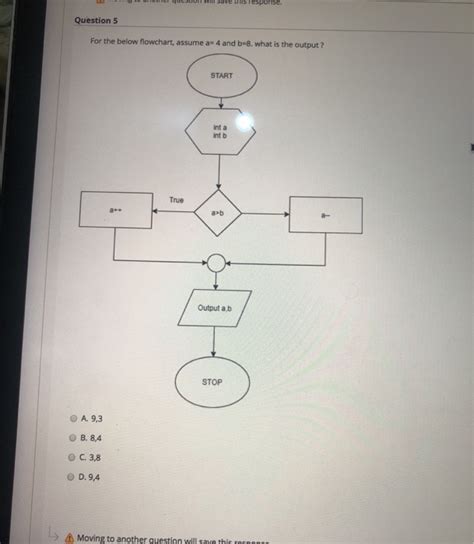 solved ve his response question 5 for the below flowchart