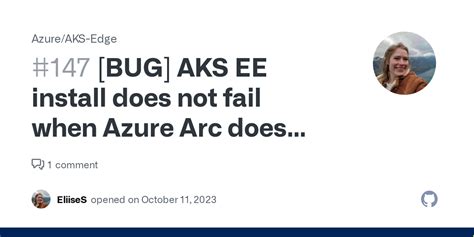 [bug] aks ee install does not fail when azure arc does not have
