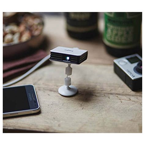 Mini Ray Pocket Smallest Mobile Projector White Shivam Mumbai