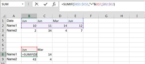 microsoft excel need sumif based in two criteria super user