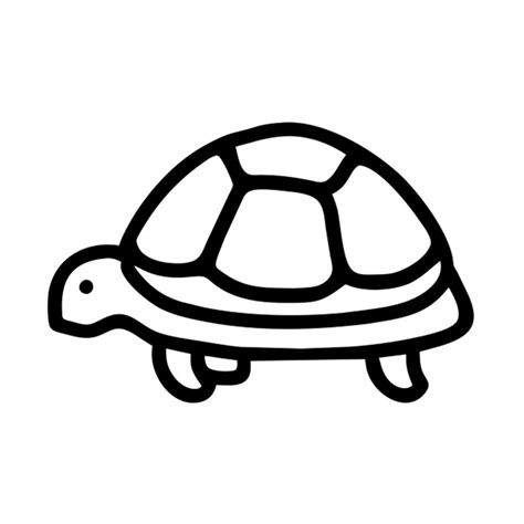Premium Vector Tortoise Icon Outline