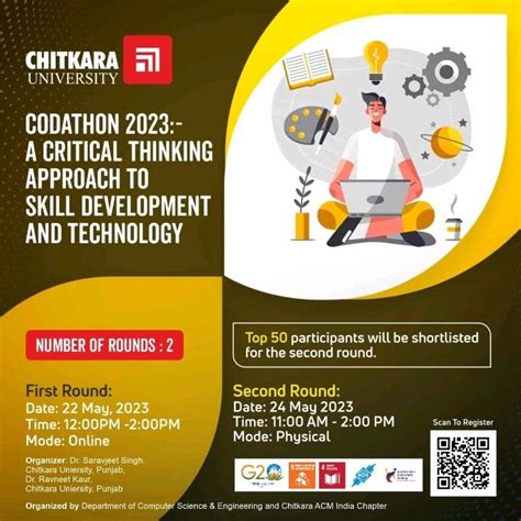 Chitkara Acm Student Chapter On Linkedin Technology Opportunity