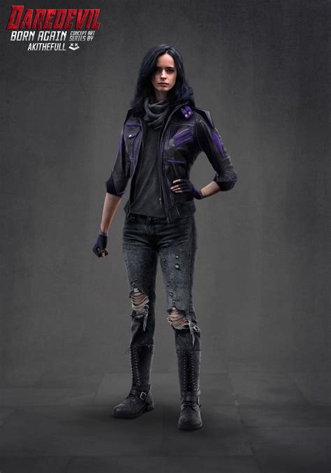 Jessica Jones Conceptart For Daredevil Born Again By Akithefull On