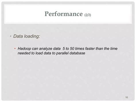 Map Reduce Advantages Over Parallel Databases Ppt