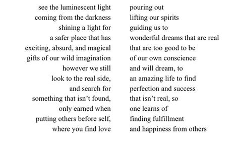 read it vertically and horizontally