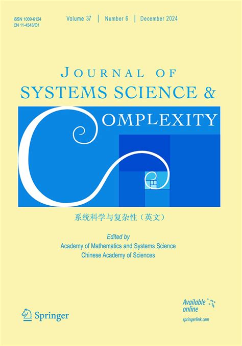 Journal Of Systems Science And Complexity