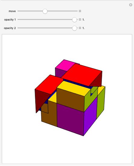 Dissecting Five Cubes Into One Wolfram Demonstrations Project