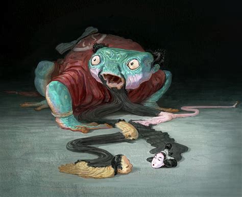 Artstation Yokai Art