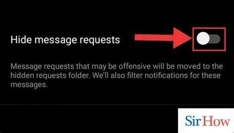 how to hide message requests on instagram 7 step with picture
