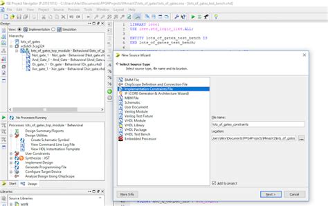 the answer is 42 using components in vhdl