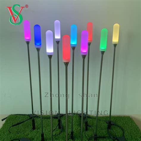 Outdoor Programmable Dmx Led Reed Stick Light Reed Light And Flower Light