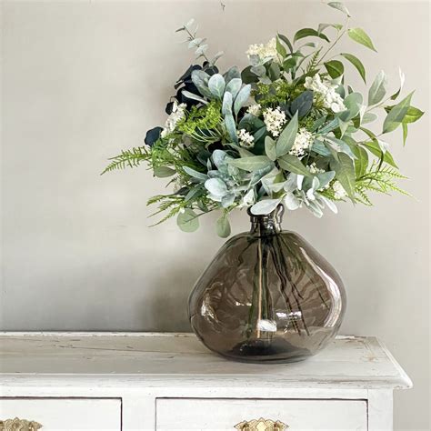 Foraged Large Bouquet Of Flowers Stunning Faux Flowers