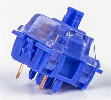 Gateron Cj Dark Blue 50g Linear Pcb Mount Unlubed Switch