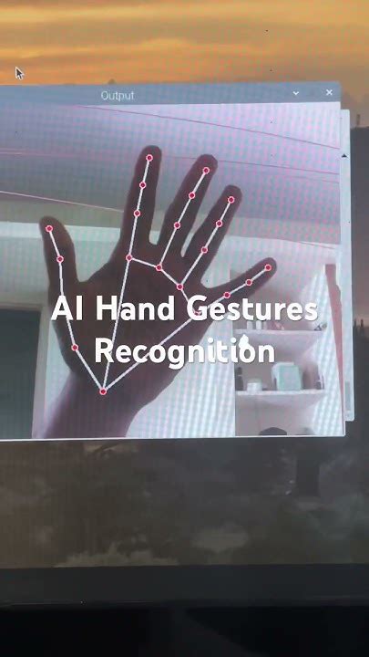 Artificial Intelligence Hand Gestures Recognition Opencv Tensorflow And Python Youtube