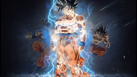Descargar Fondos De Pantalla De Goku Ultra Instinto En Movimiento