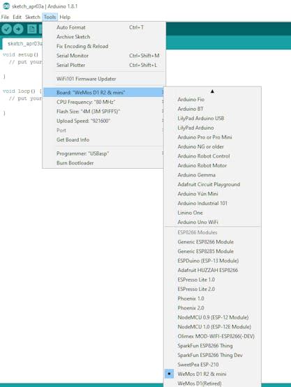Wemos Esp8266 Remote Pc Switch
