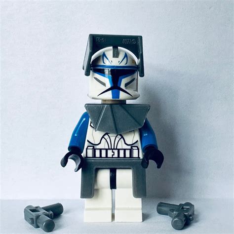 Lego Clone Trooper Captain Rex 501st Legion Phase 1 Star Wars 7675