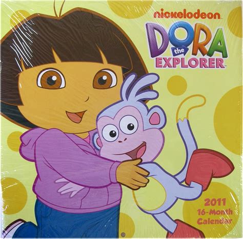 Nickelodeon 16 Month 2011 Dora The Explorer Calendar