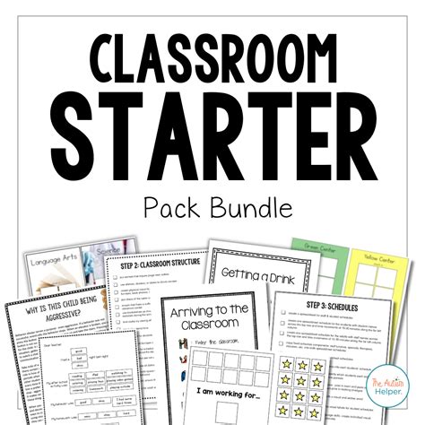 Classroom Starter Pack Bundle The Autism Helper Classroom Starter Pack Bundle The Autism Helper