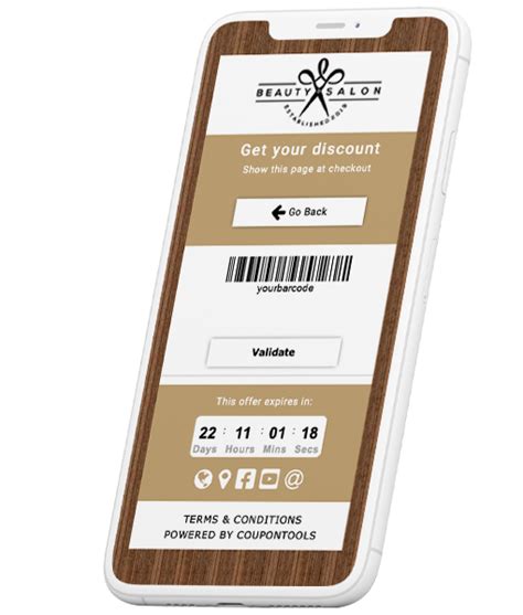 Mobile Coupon Validation Of Coupontools