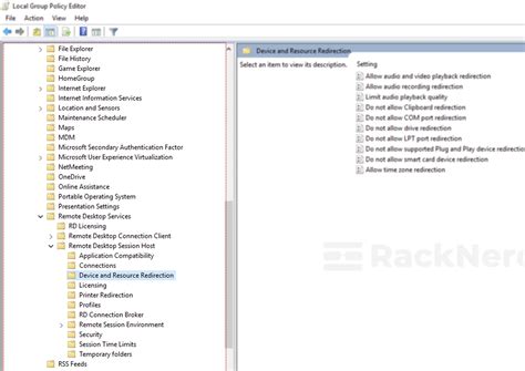 How To Enable Microphone And Sound On Remote Desktop — Racknerd