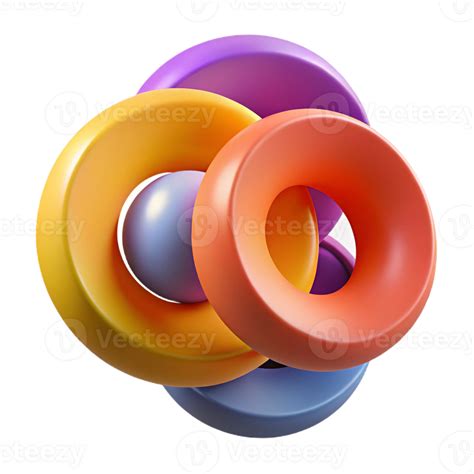 Impressive Artistic A Series Of Overlapping Circles With Varying Sizes