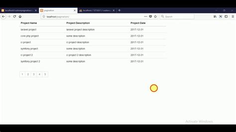 PHP Pagination Part YouTube