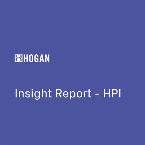 Insight Report Hogan Personality Inventory Pixonality