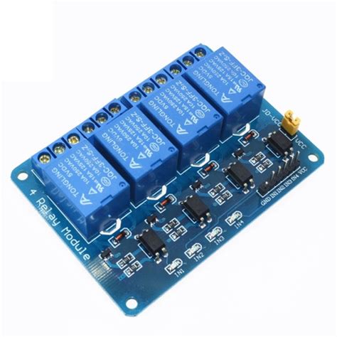 Channel Relay Module Channel Relay Control Board With Optocoupler Relay Output Way Relay
