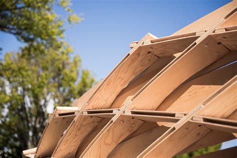 Robot Made Large Scale Robotic Timber Fabrication In Architecture Institute For Computational