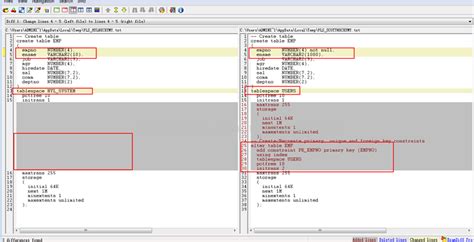 用plsql Developer工具实现相同表名表结构的比对plsql比较表结构黄炎龙的博客 Csdn博客